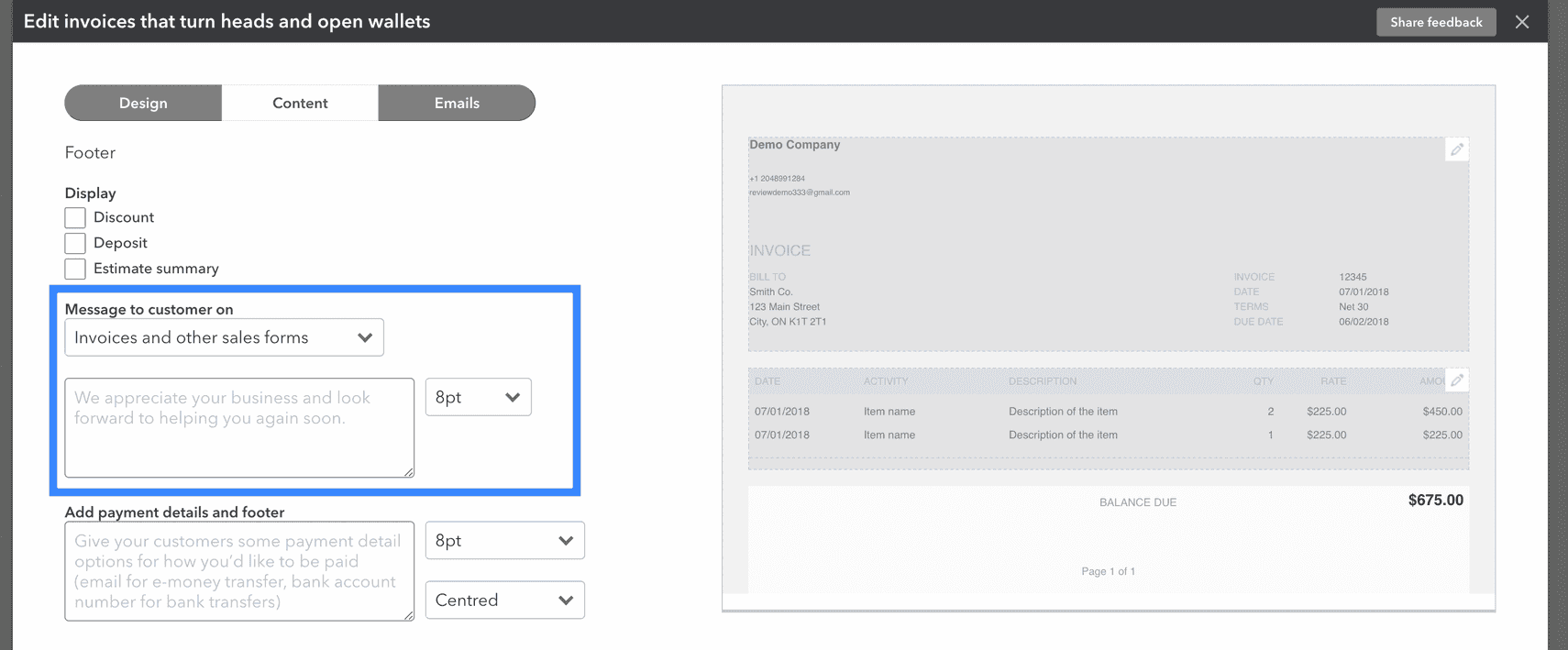 How to Add a Google Review Link in QuickBooks Invoice | Simple RM